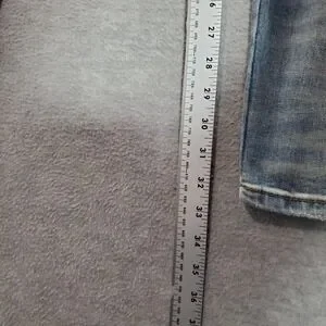 AMIRI | Jeans | Amiri Men Jeans 34 Blue Denim Slim Biker Moto Punk ...